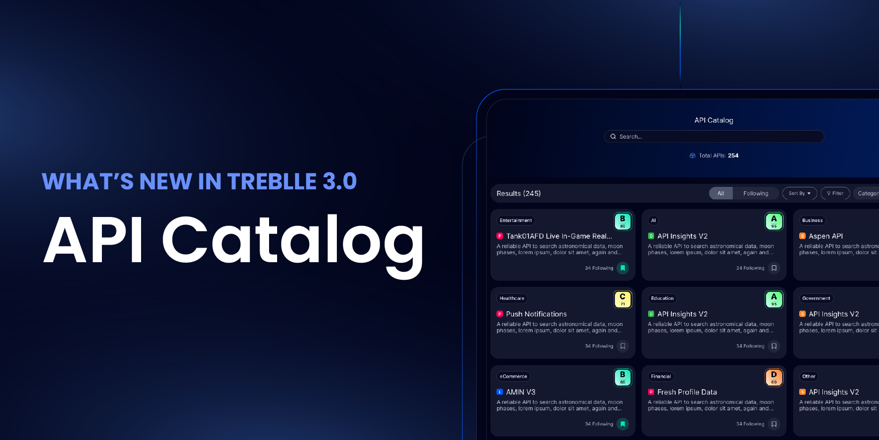 What’s New in Treblle 3.0: API Catalog - Treblle